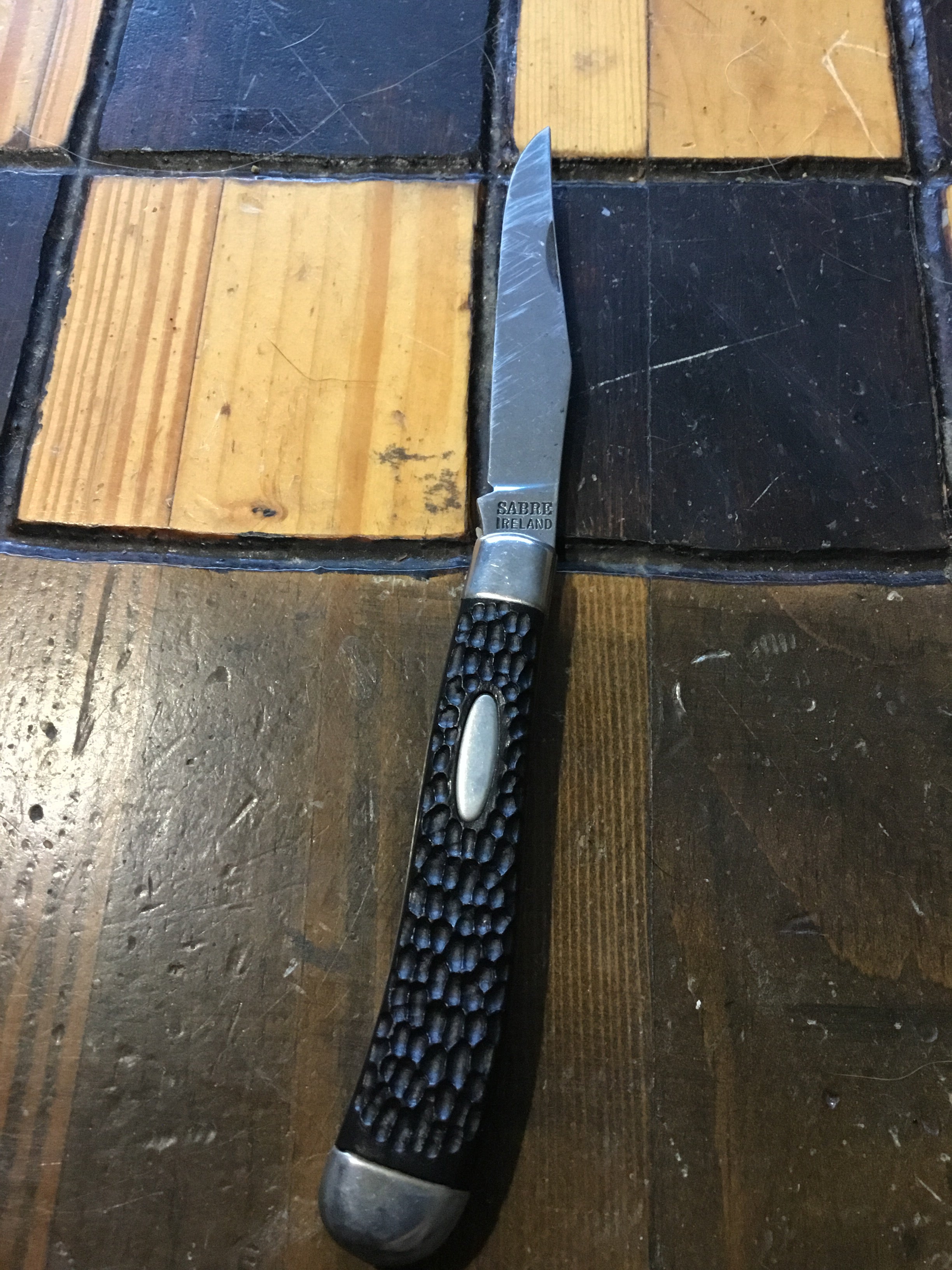 Vintage Sabre Jack Knife made in Ireland – Roy's Army Surplus ...