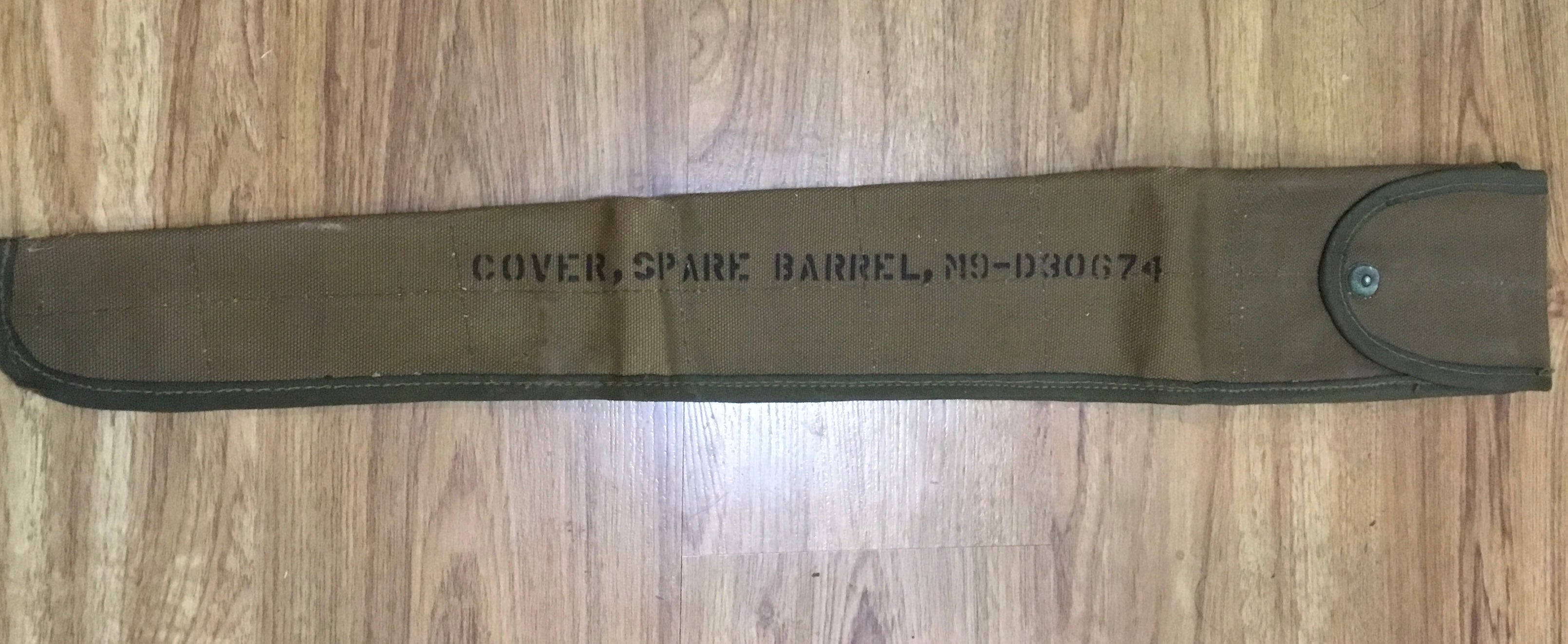 WW2 US Army Canvas M9 Spare Barrel Cover – Roy's Army Surplus ...