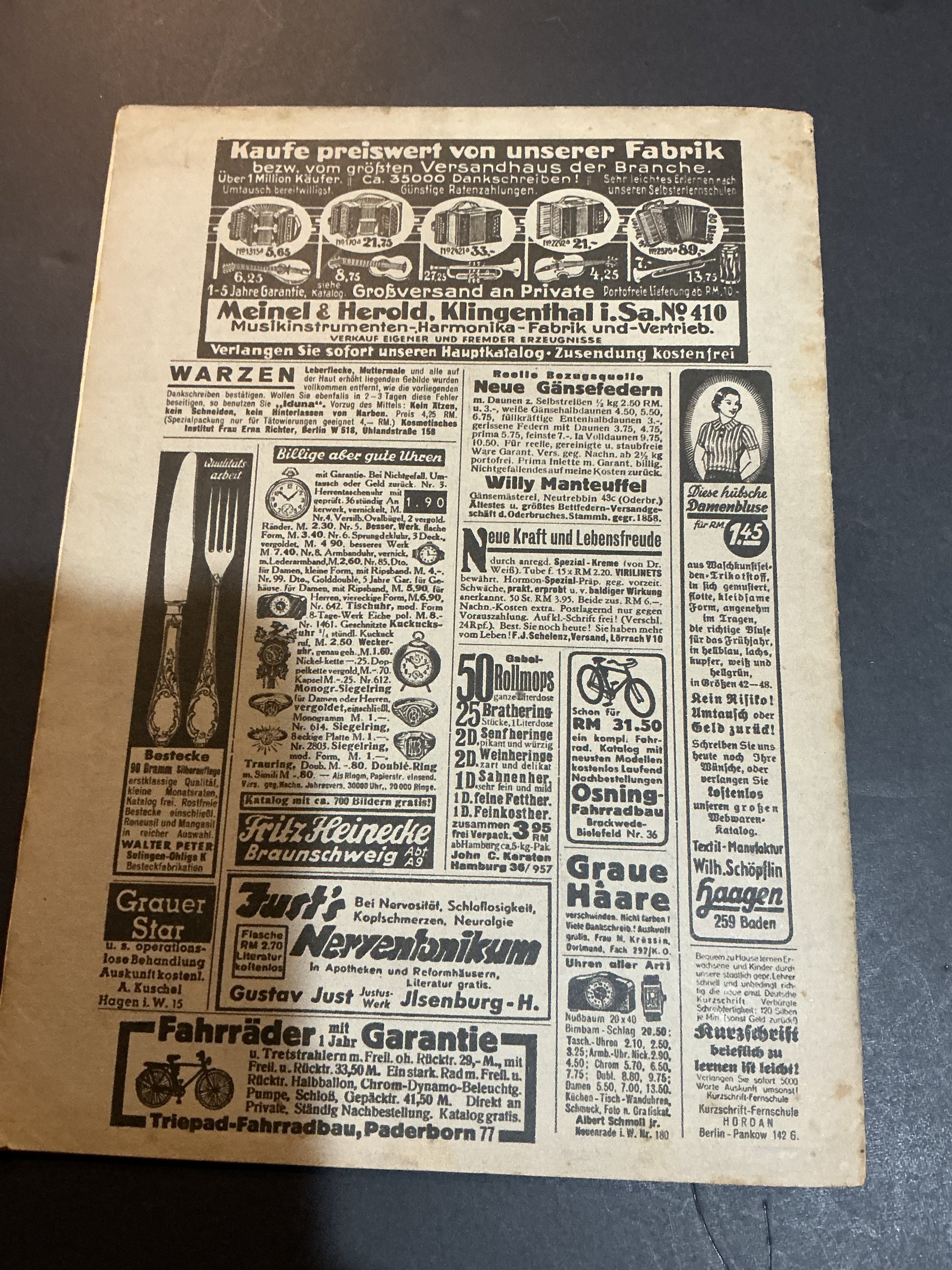 WW11 GERMAN Magazine June 1939 Deutsche Kriegsopferversorgung ( German ...