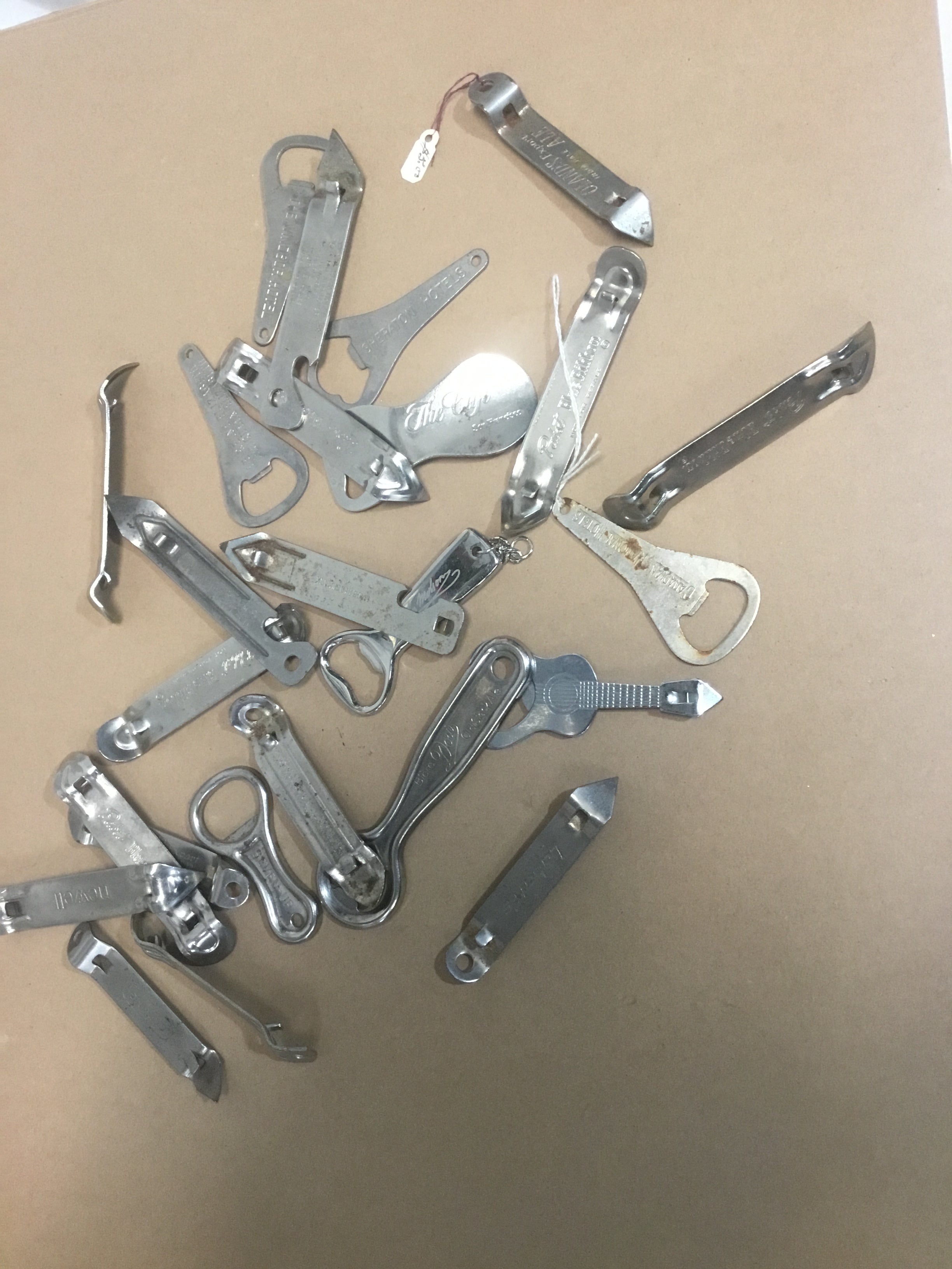 Lot of 25 Vintage Bottle Openers, Good Mixture – Roy's Army Surplus ...
