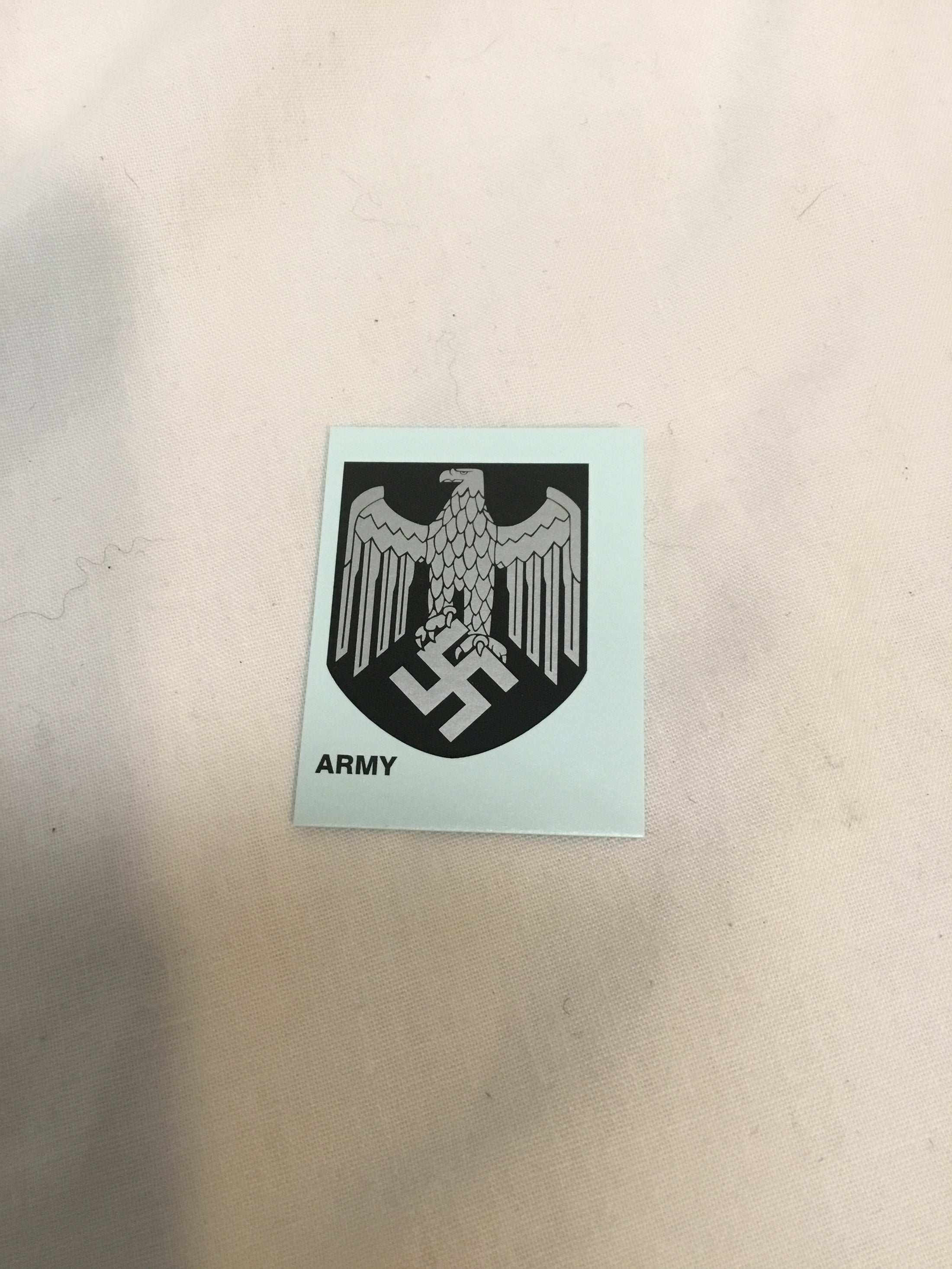 German Army Helmet Decal ( Reproduction ) – Roy's Army Surplus ...