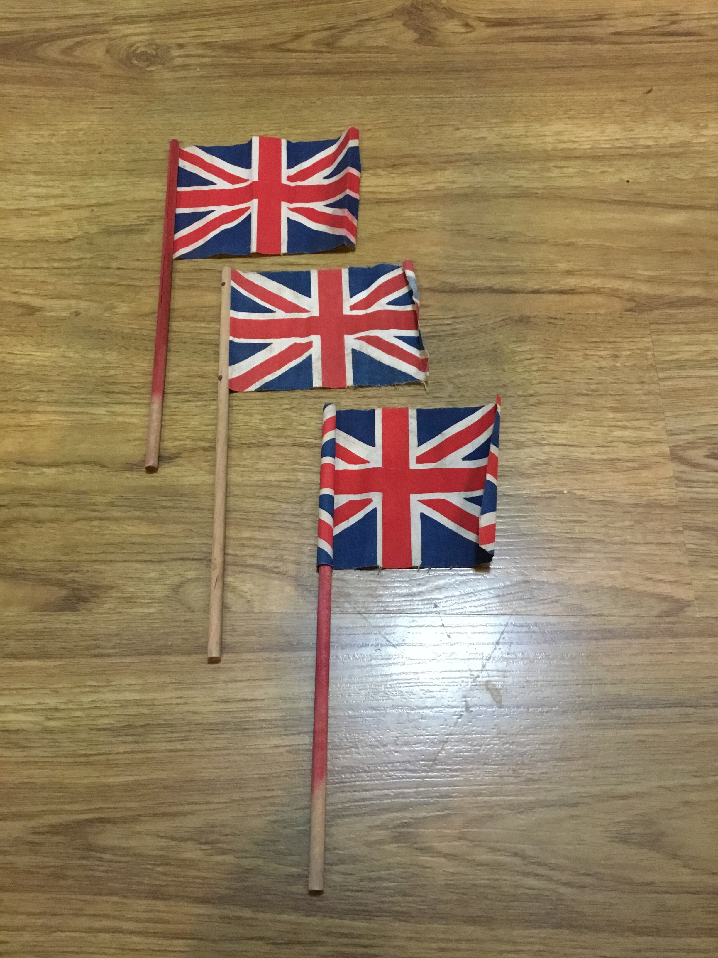 Lot of 3 Hand Held Vintage Union Jacks – Roy's Army Surplus & Collectables