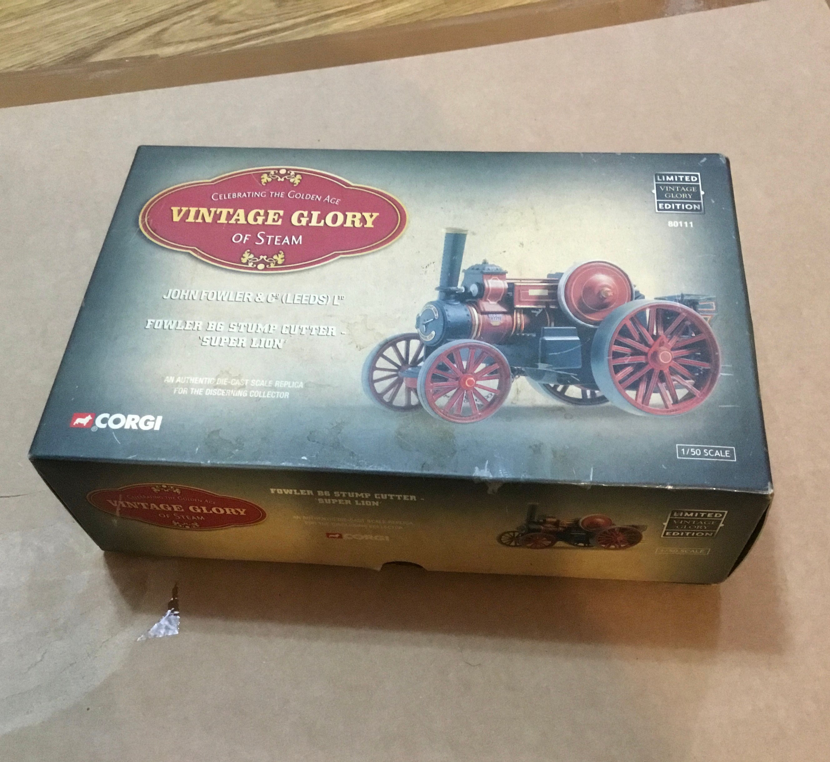 Corgi Fowler B6 Stump Cutter ‘Super Lion'. – Roy's Army Surplus ...